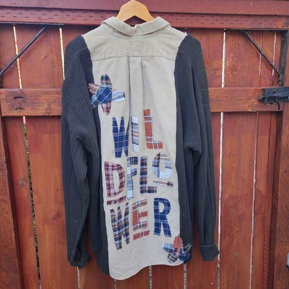 Hand Crafted | Jackets & Coats | Upcycled Reworked Patchwork Wildflower ...